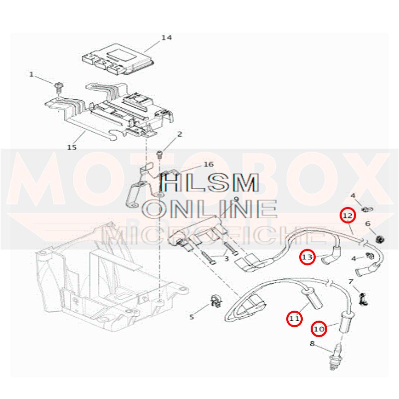 Cabo de Vela - Preto - Touring 2017 à 2024 - American Motorcycle ...
